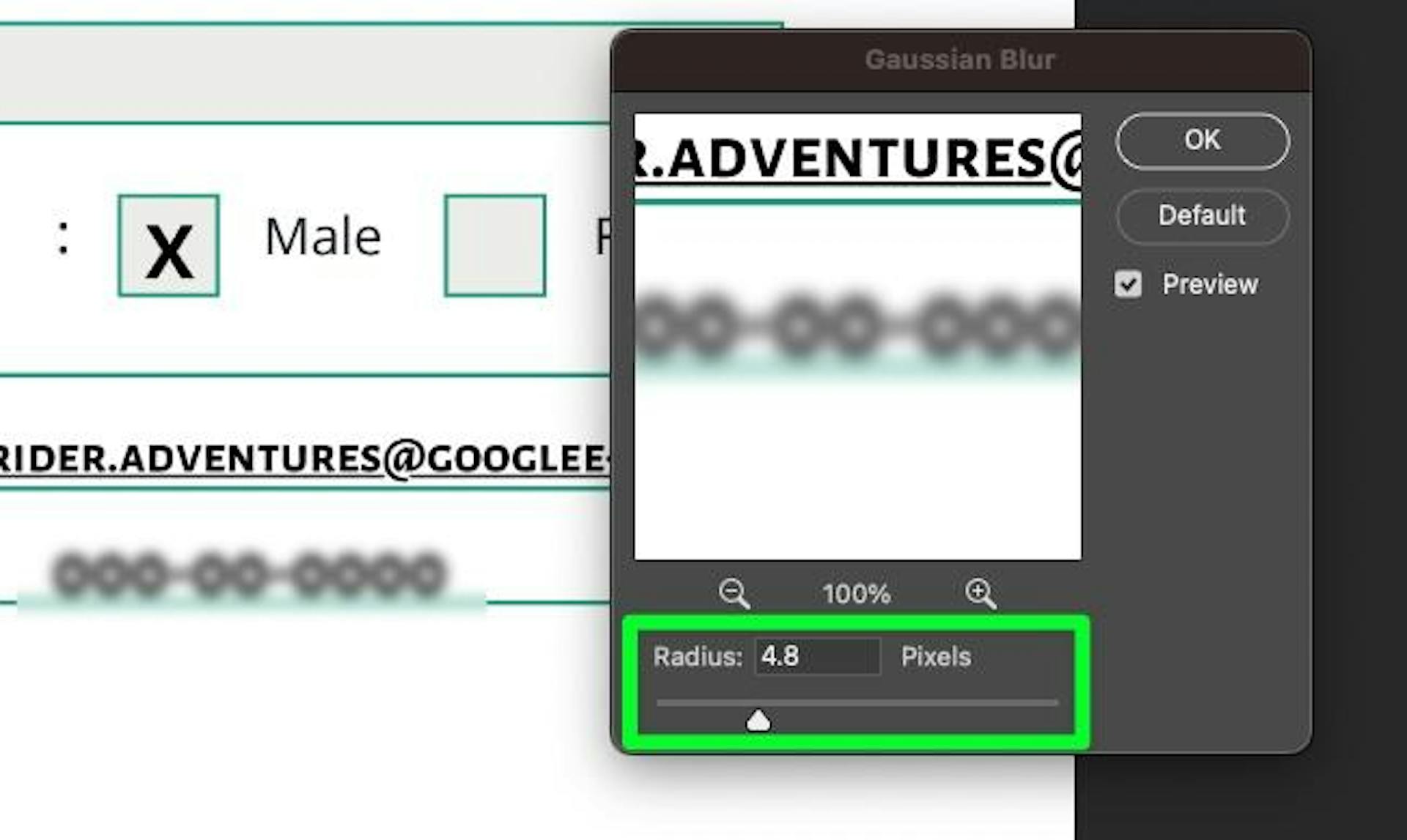 How to Black Out Text in a PDF with Photoshop or for Free in Canva ...