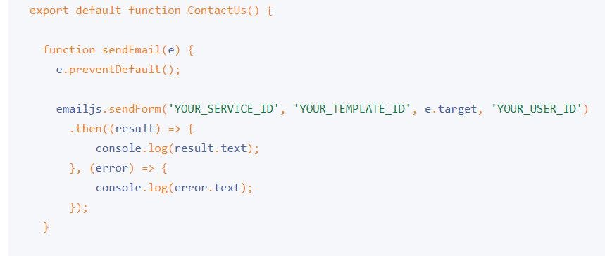 How To Send Emails with Nodejs and EmailJS Module | HackerNoon