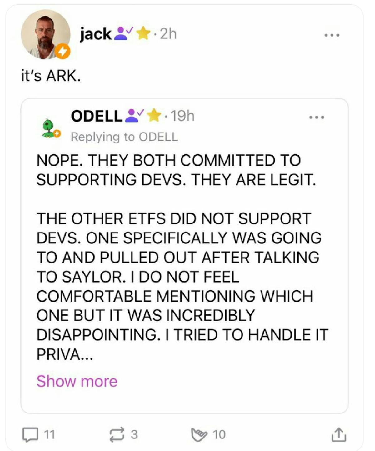 Odell Vs Saylor - Should Bitcoin Devs Dev? | HackerNoon