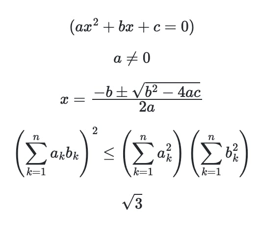 Using Markdown Math in Github | HackerNoon Using Markdown Math in Github | HackerNoon