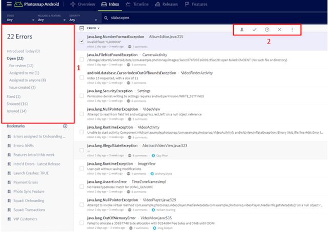 Bugsnag Beginners' Series: Part 1 - Error Inbox | HackerNoon