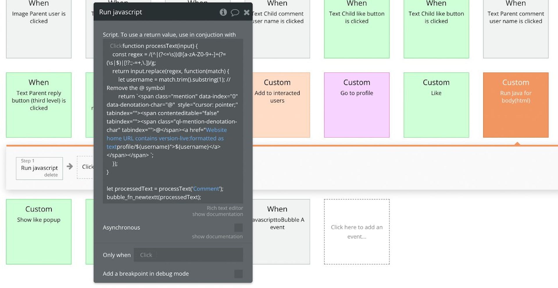 Leveraging JavaScript to Enhance Bubble Workflows: A Case Study | HackerNoon
