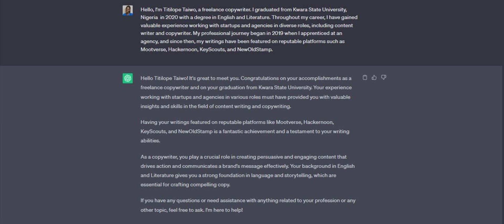 How to Optimize Your LinkedIn Profile with ChatGPT | HackerNoon