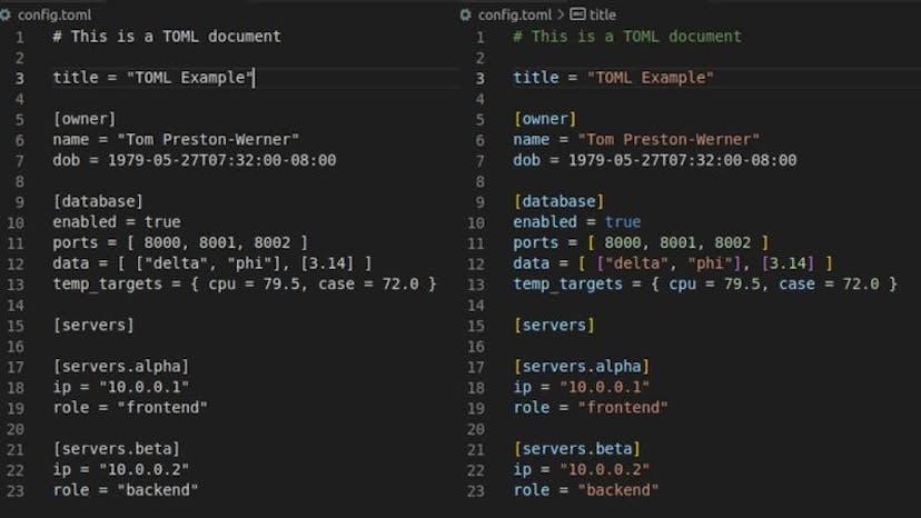 How To Manage Configurations Easily Using Toml Files Hackernoon