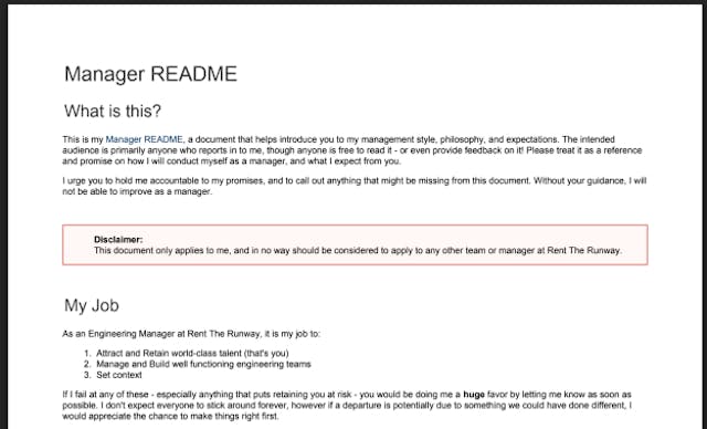 12 “Manager READMEs” from Silicon Valley’s Top Tech Companies | HackerNoon