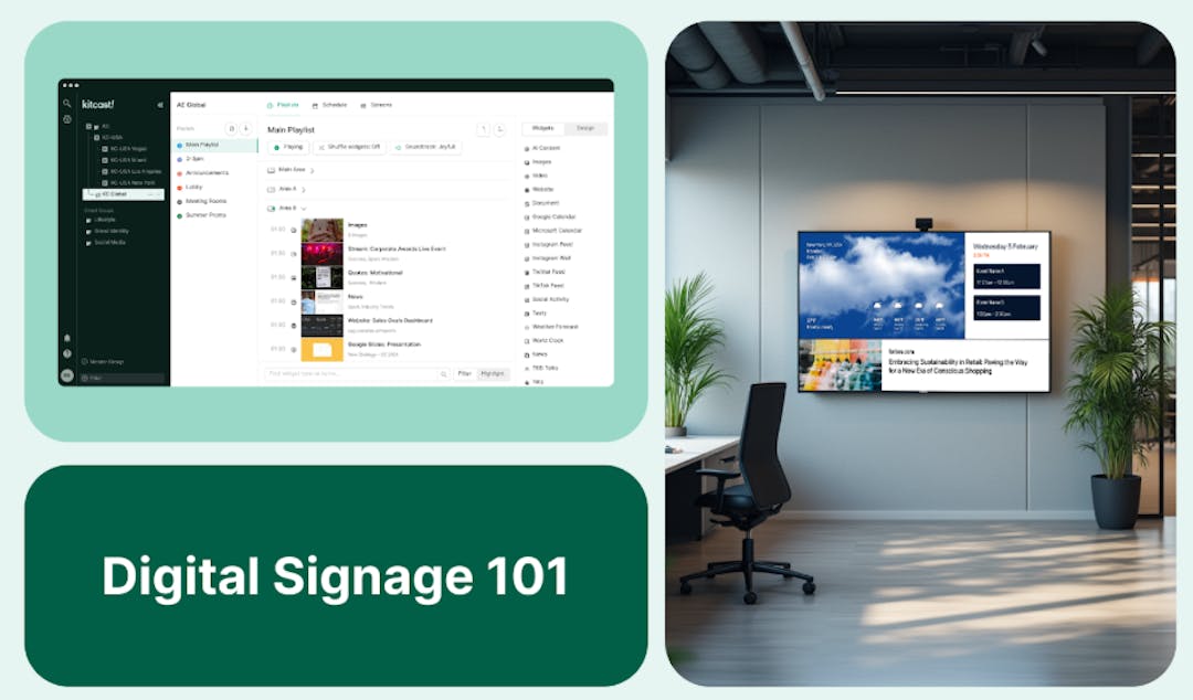 Digital Signage 101: How It Works, What to Show, and How to Start ...