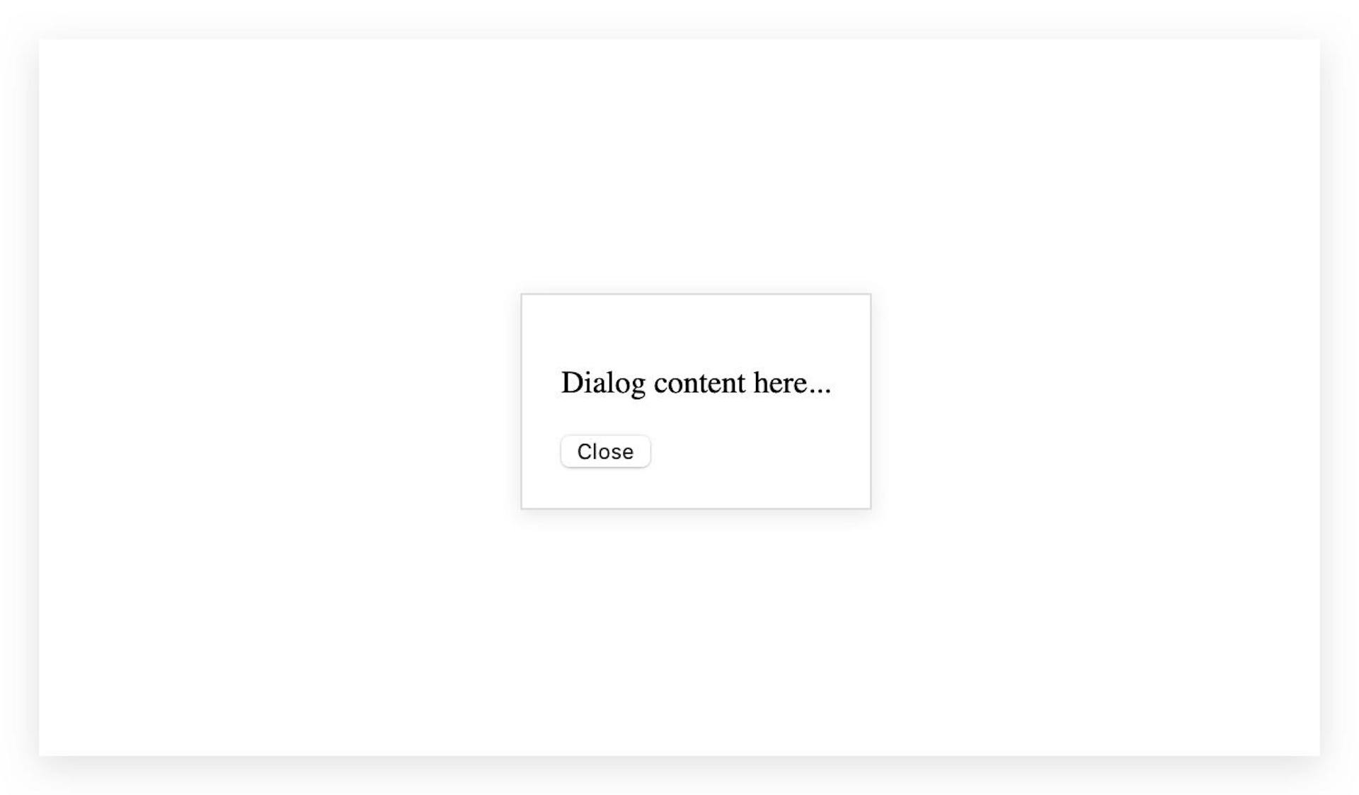 Saying Adios to Custom Modals: Introducing the HTML Tag | HackerNoon