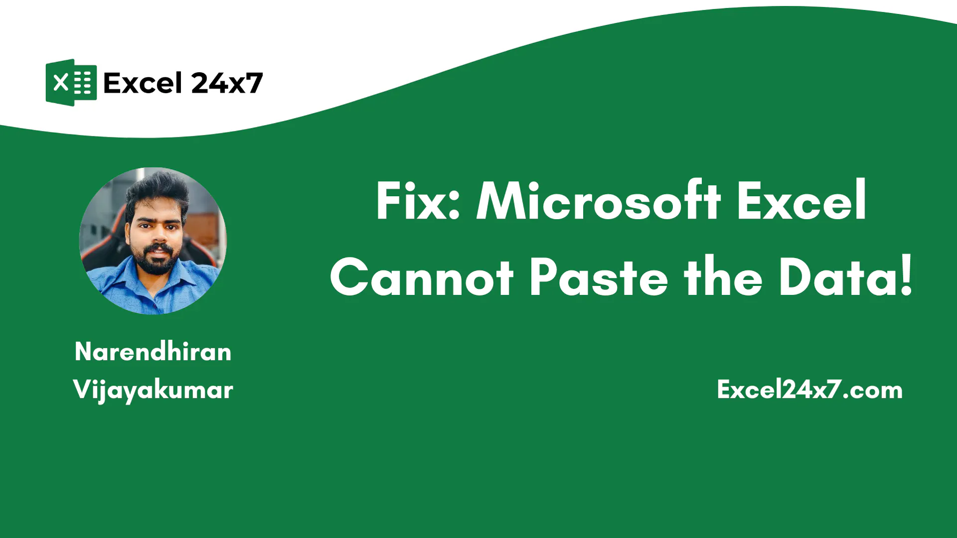 Easy Fix How To Deal With The Excel Cannot Paste The Data Error 3586