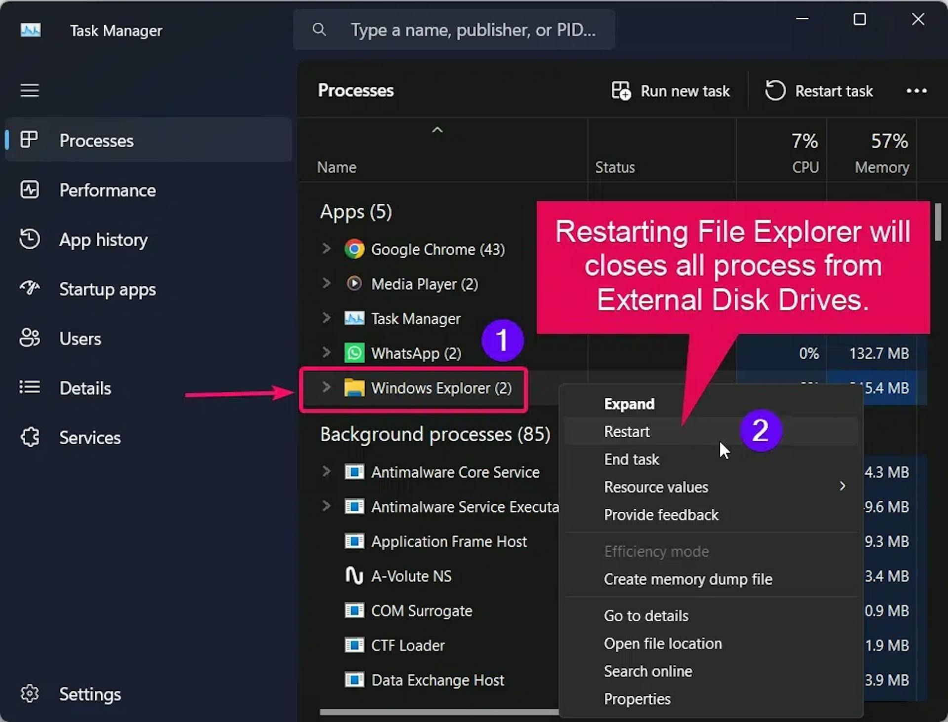 How to Eject a USB or External SSD/HDD in Windows 11? | HackerNoon