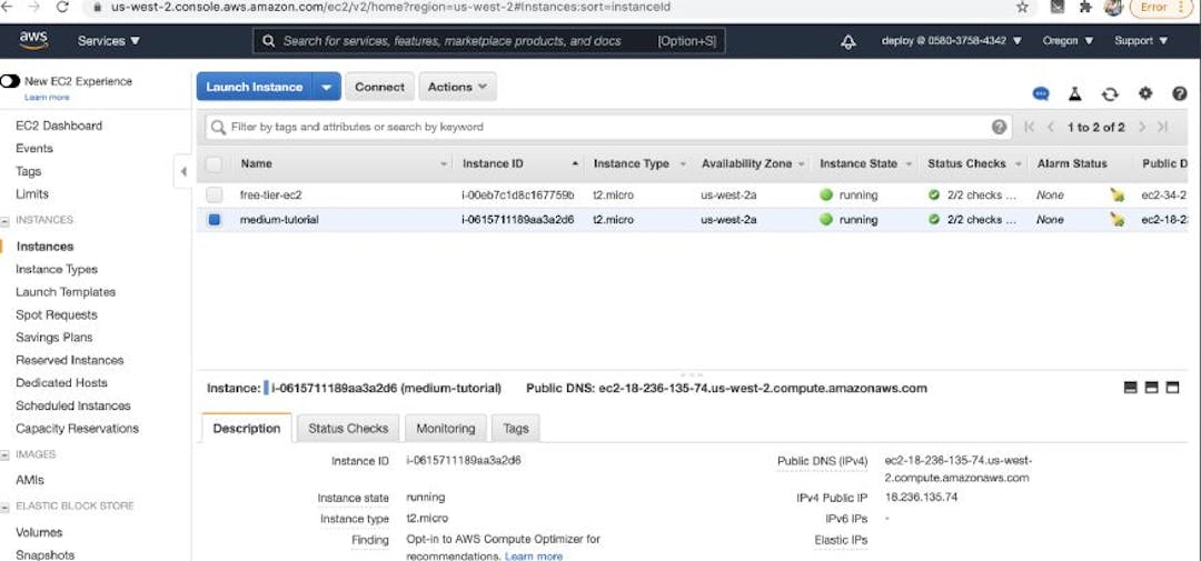 How To Deploy A Java Springboot App With Mysql In Aws For Free Hackernoon 