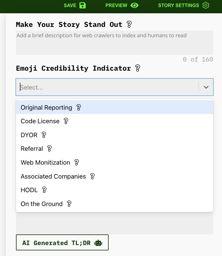 How Emoji Credibility Indicators Add Context to HackerNoon Stories ...