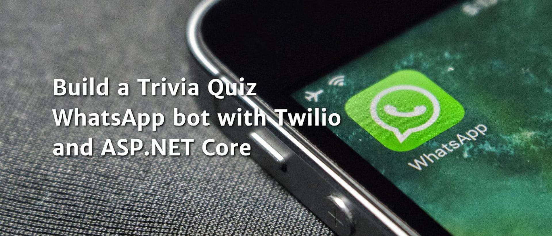 Build a Trivia Quiz WhatsApp Bot With Twilio and ASP.NET Core | HackerNoon