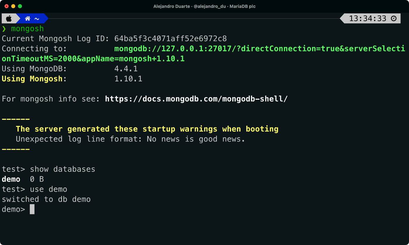 Using Mariadb As A Mongodb Nosql Database Hackernoon 1610