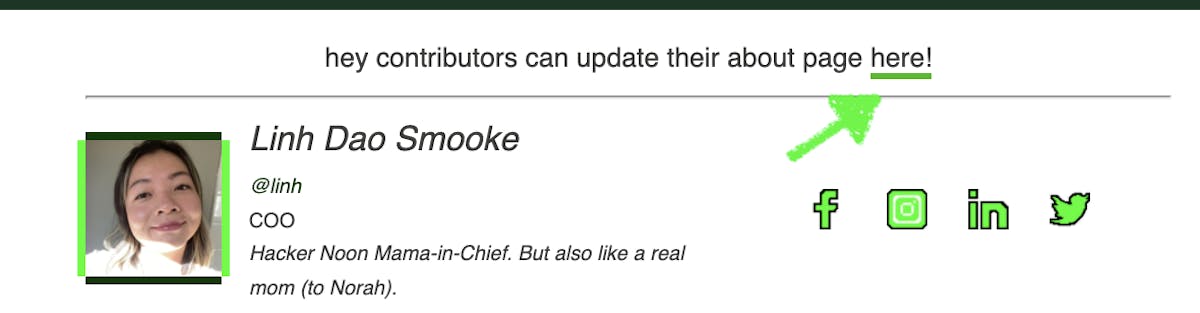 HackerNoon "About You" Page Tutorial | HackerNoon