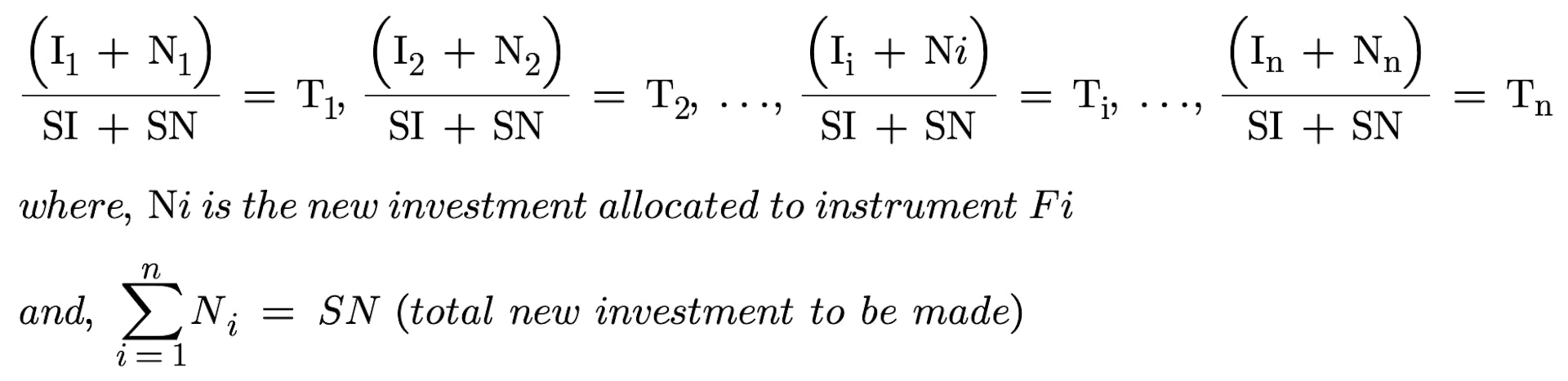 How To Achieve Target Allocation Ratio (TAR) in Your Investment ...