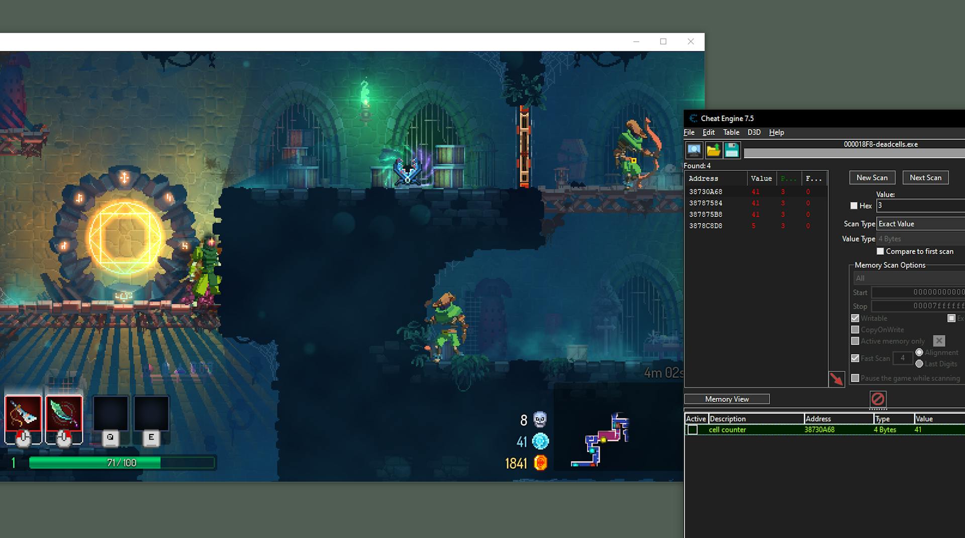 Creating Cheats for Dead Cells Using Unsafe Rust | HackerNoon