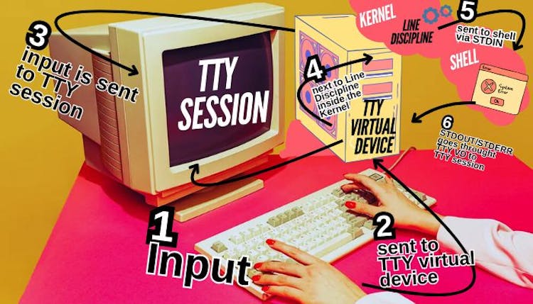 How to Understand IO and TTY in Linux for Beginners | HackerNoon