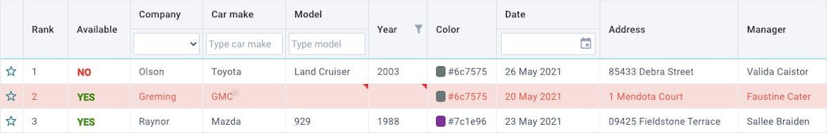 Webix Datatable. From a simple table to a complex solution | HackerNoon