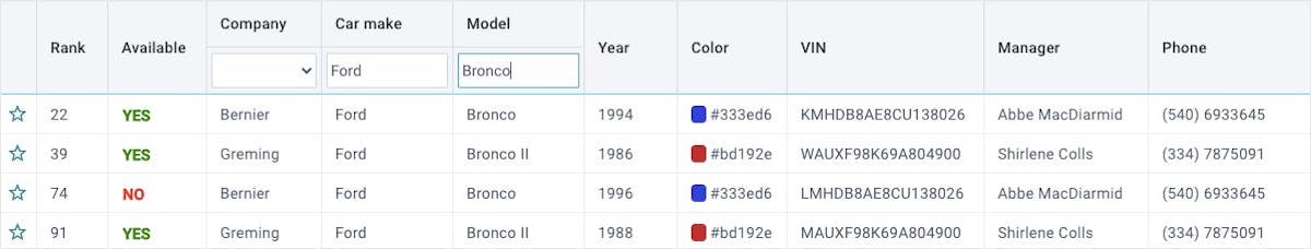 Webix Datatable. From a simple table to a complex solution | HackerNoon