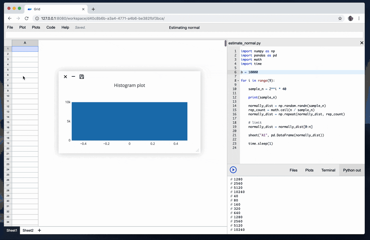 How I built a spreadsheet app with Python to make data science easier ...