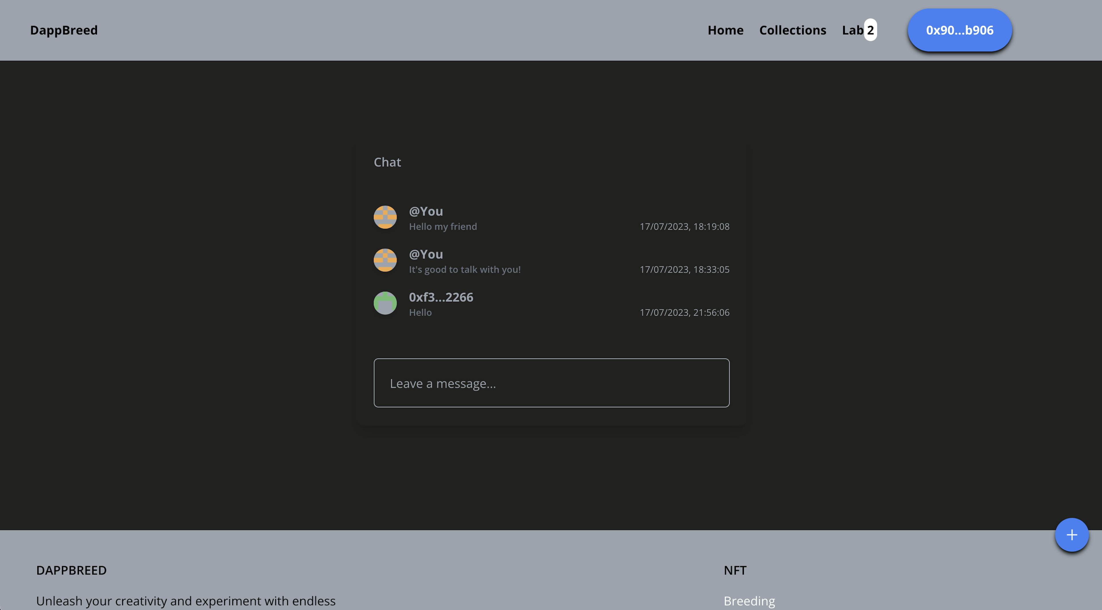 How To Build A Web3 Nft Cross Breeding Dapp With React Solidity And Cometchat Hackernoon 