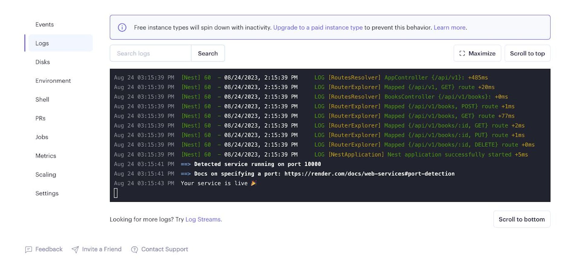 The Complete Guide To Deploying Nestjs Application On Render Hackernoon 2634