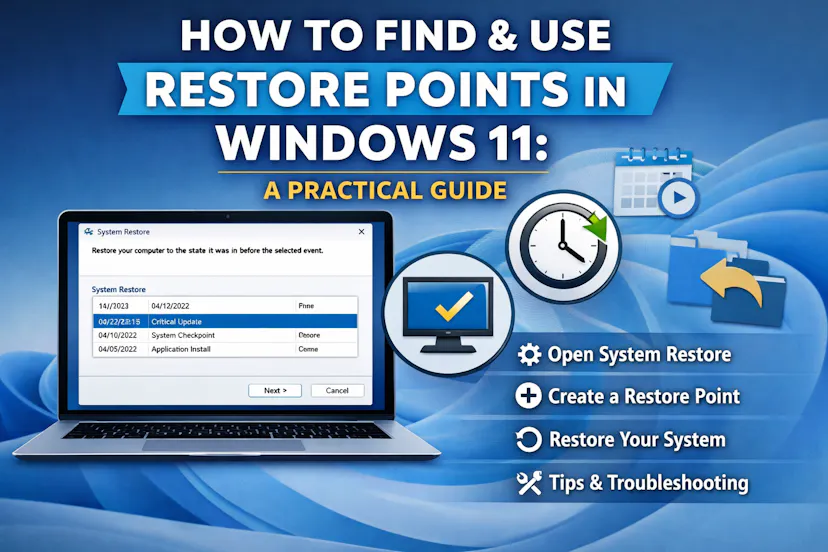 How to Find and Use Restore Points in Windows 11 | HackerNoon