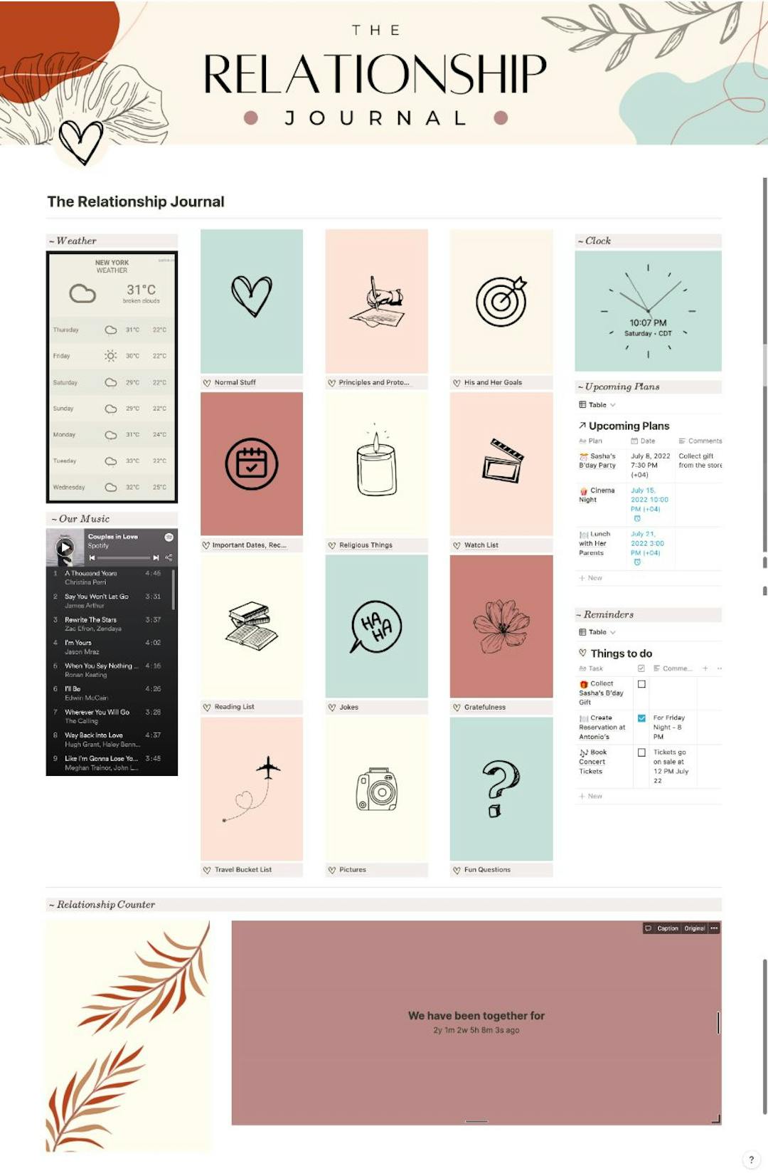 How I Use Notion to Manage My Relationship | HackerNoon