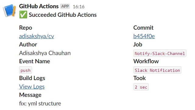 How to Send Detailed Slack Notifications from GitHub Actions? | HackerNoon