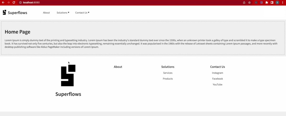 Creating a Single Page Modular App Architecture Using Pure HTML, CSS ...