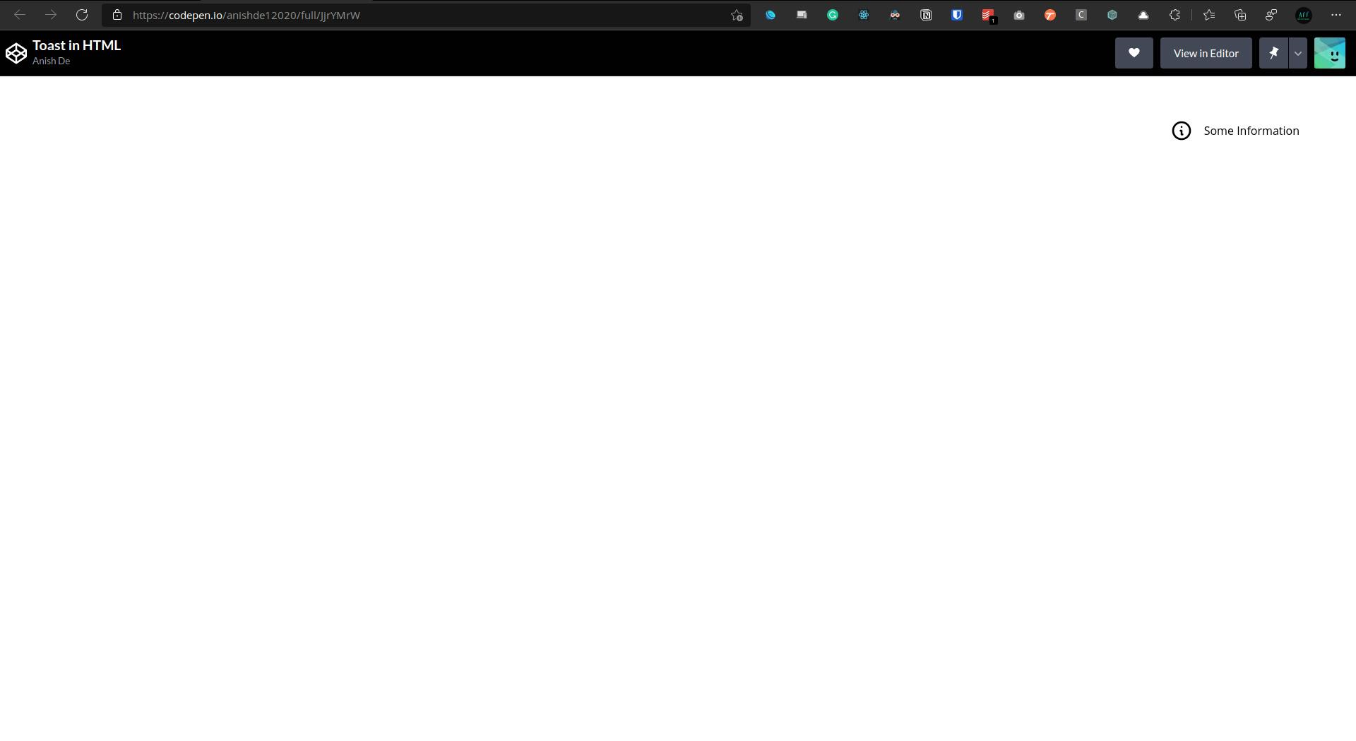 Build Your Own Toast With HTML, CSS and JS | HackerNoon
