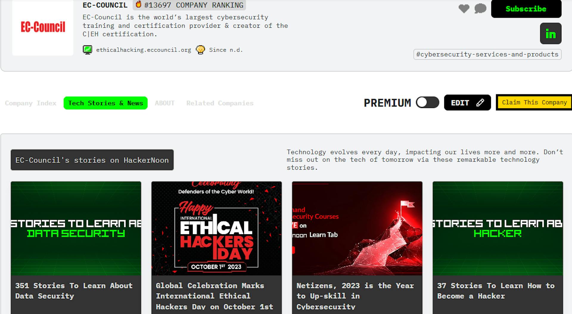 Iepazīstieties ar EC-Council: HackerNoon nedēļas uzņēmums | HackerNoon