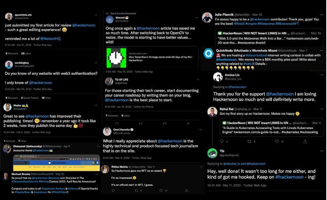 Posts about HackerNoon’s Products, Business and Organization