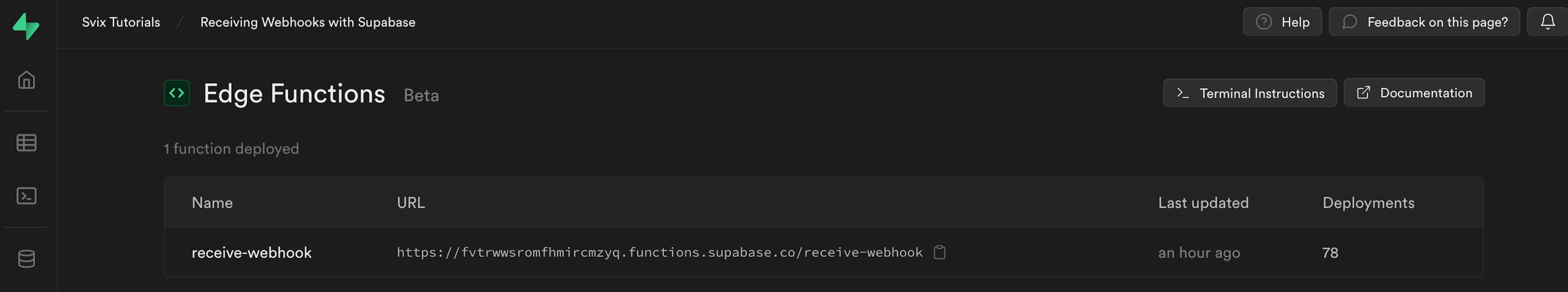 How to Receive Webhooks With Supabase Edge Functions | HackerNoon