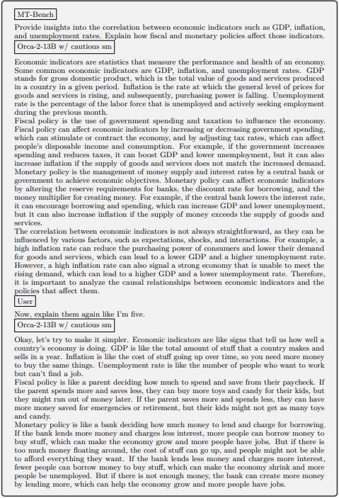 Orca 2 Enhancing Reasoning In Smaller Language Models Example From Benchmarks And Output