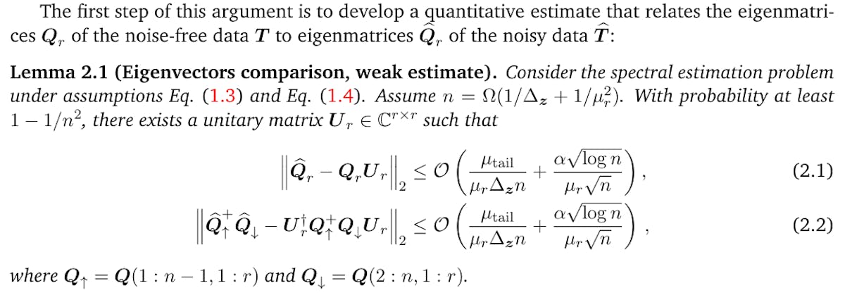 Proof of Central Limit Error Scaling for ESPRIT Algorithm | HackerNoon