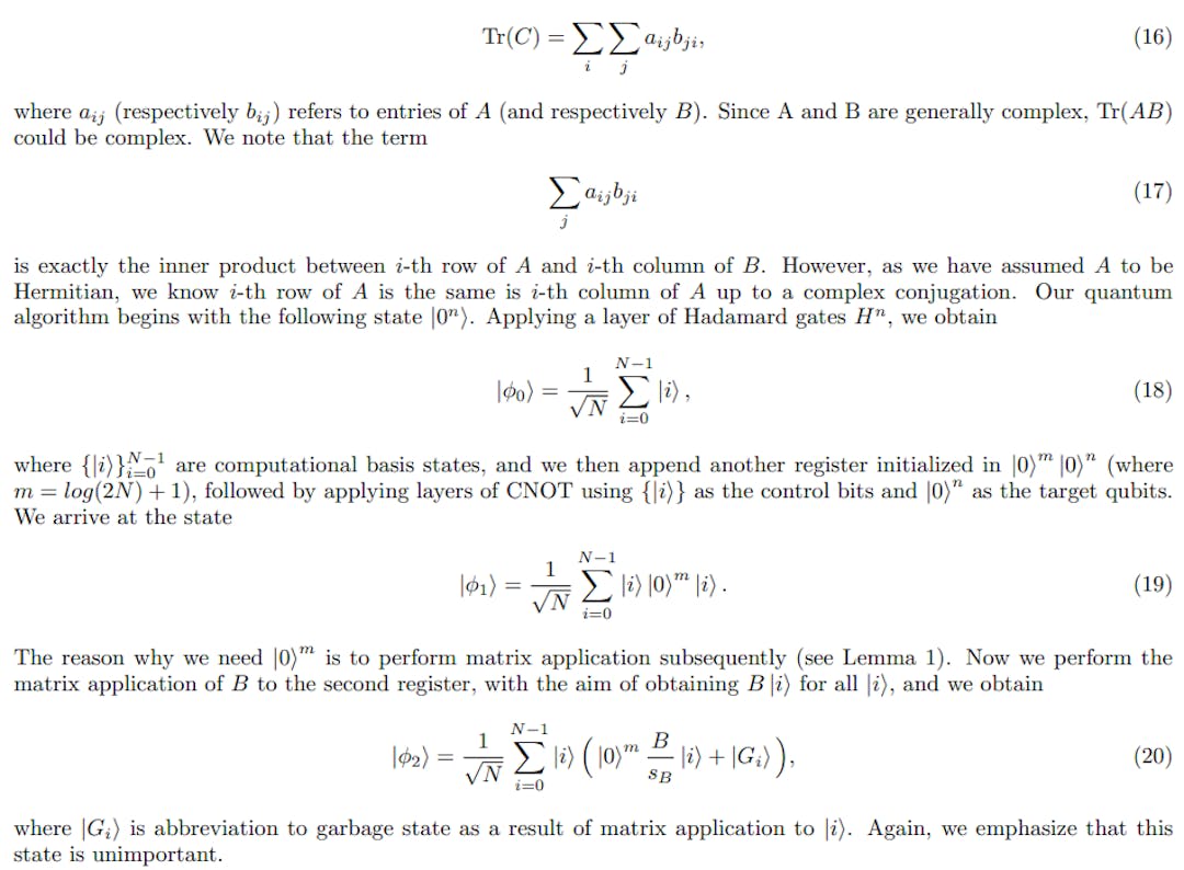 An Improved Method for Quantum Matrix Multiplication: Applications | HackerNoon