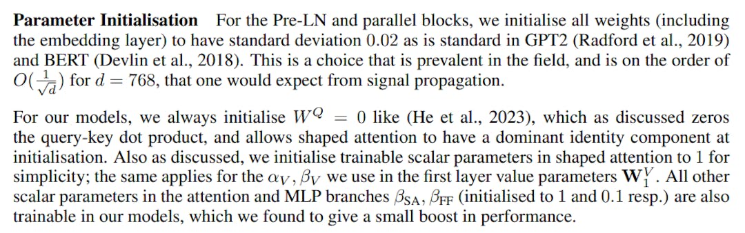 Simplifying Transformer Blocks: Implementation Details | HackerNoon