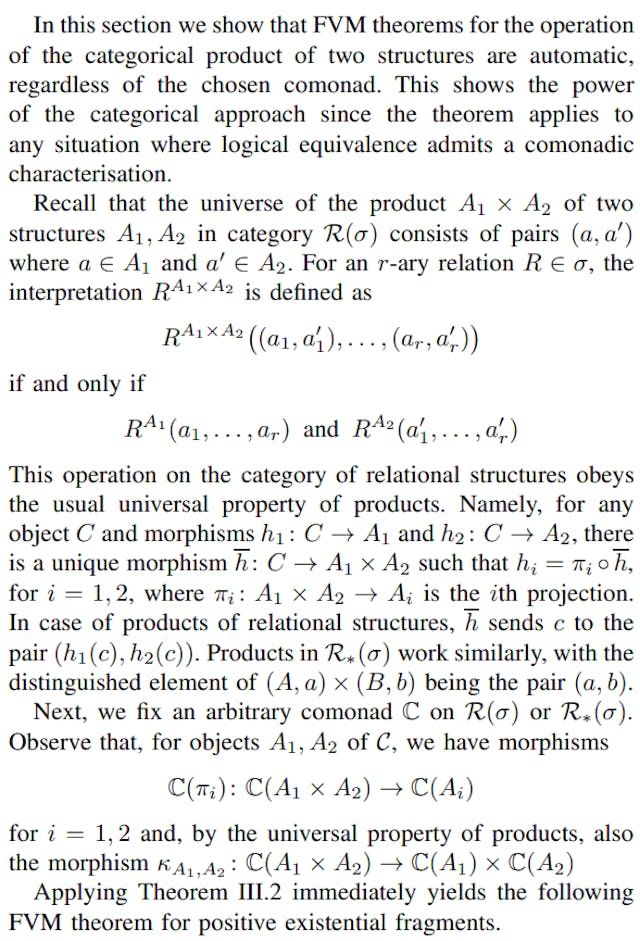 Abstract FVM Theorems for Products | HackerNoon