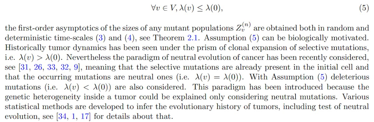 Genetic Composition of Supercritical Branching:Abstract & Introduction and Presentation of the ...