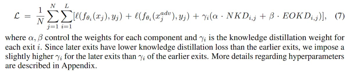 A Robust Self-Distillation Strategy for Multi-Exit Networks | HackerNoon