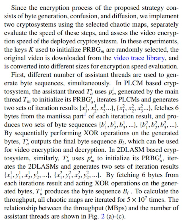 Enhancing Video Encryption Speed: Evaluating Chaotic Maps for PRBG Implementation | HackerNoon