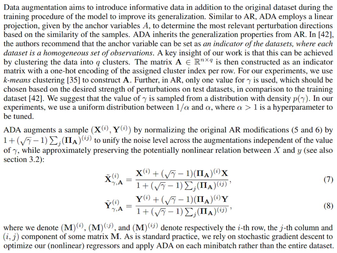 Anchor Data Augmentation (ADA): A Domain-Agnostic Method for Enhancing Regression Models ...
