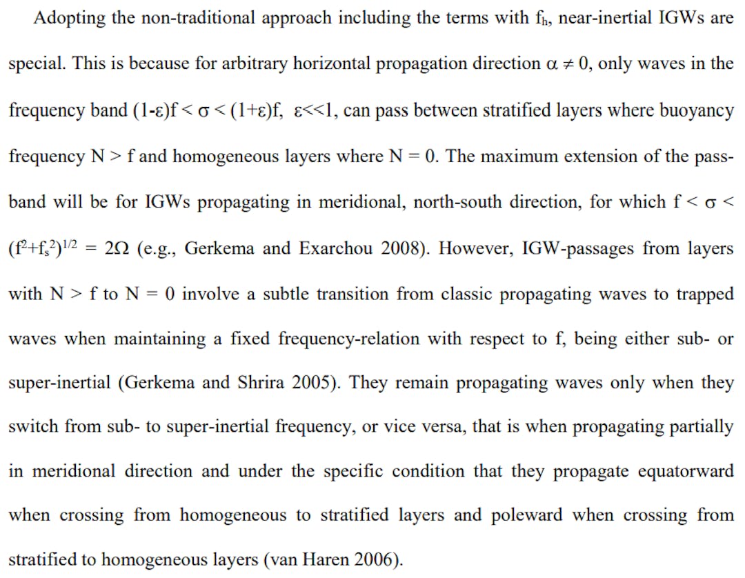 Near-inertial wave propagation between stratified and homogeneous layers: Simulating transition ...