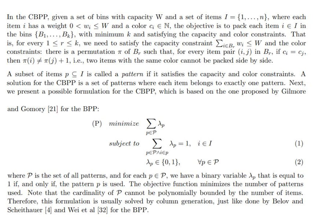 What is the Colorful Bin Packing Problem? | HackerNoon