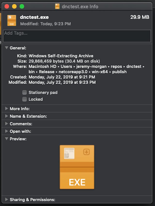 Creating and Trimming Self Contained Executables in .NET Core - A Detailed Guide | HackerNoon