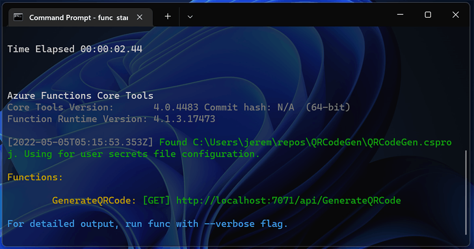 How to Use Azure Functions to Build a QR Code Generator | HackerNoon