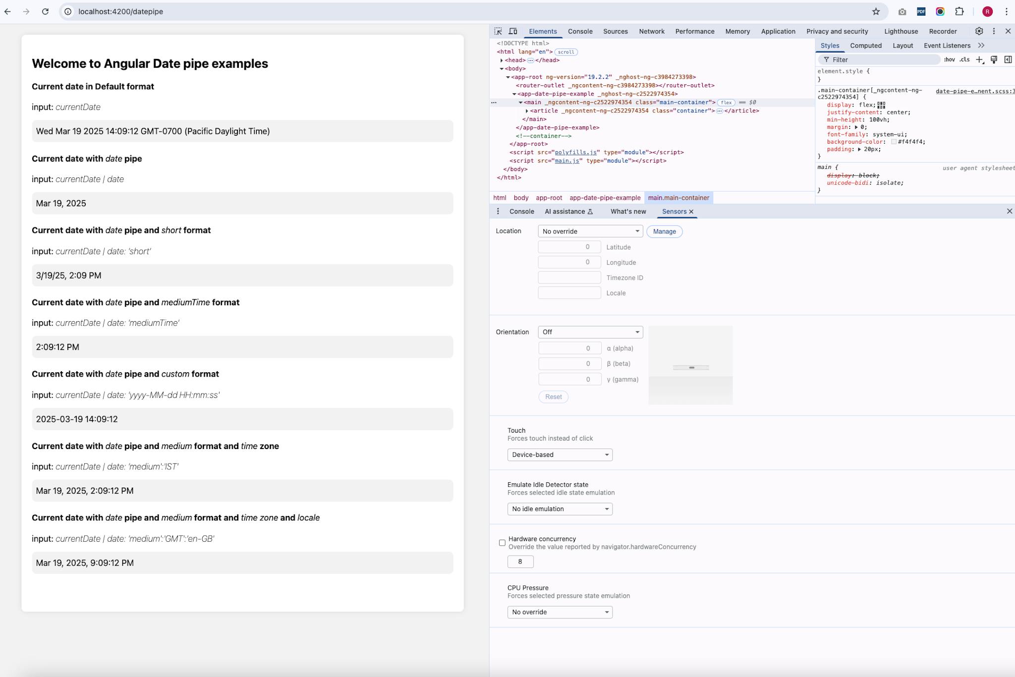 Stop Fighting with Date Formats—Angular’s DatePipe Has You Covered | HackerNoon