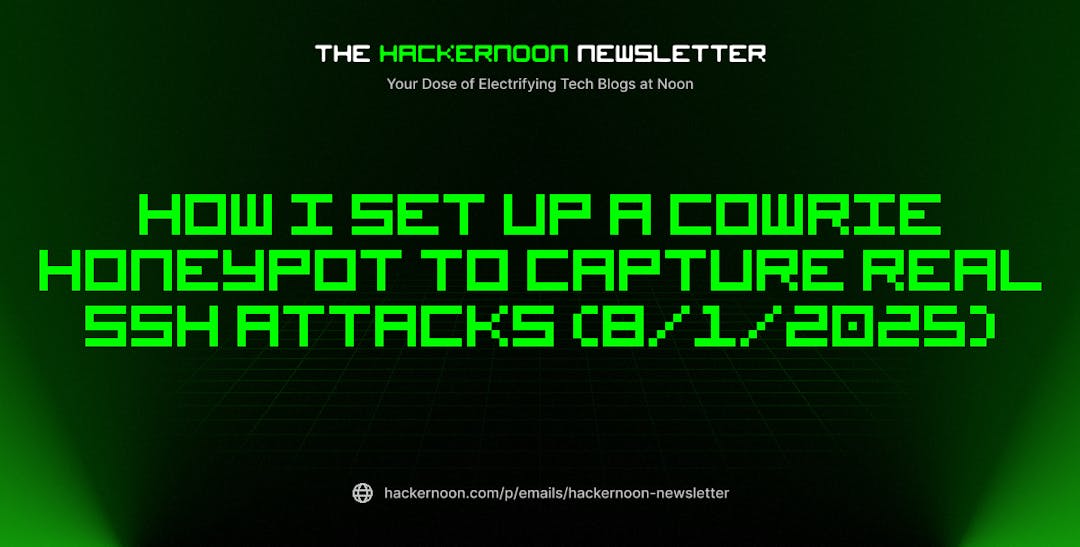 How I Set Up a Cowrie Honeypot to Capture Real SSH Attacks | HackerNoon