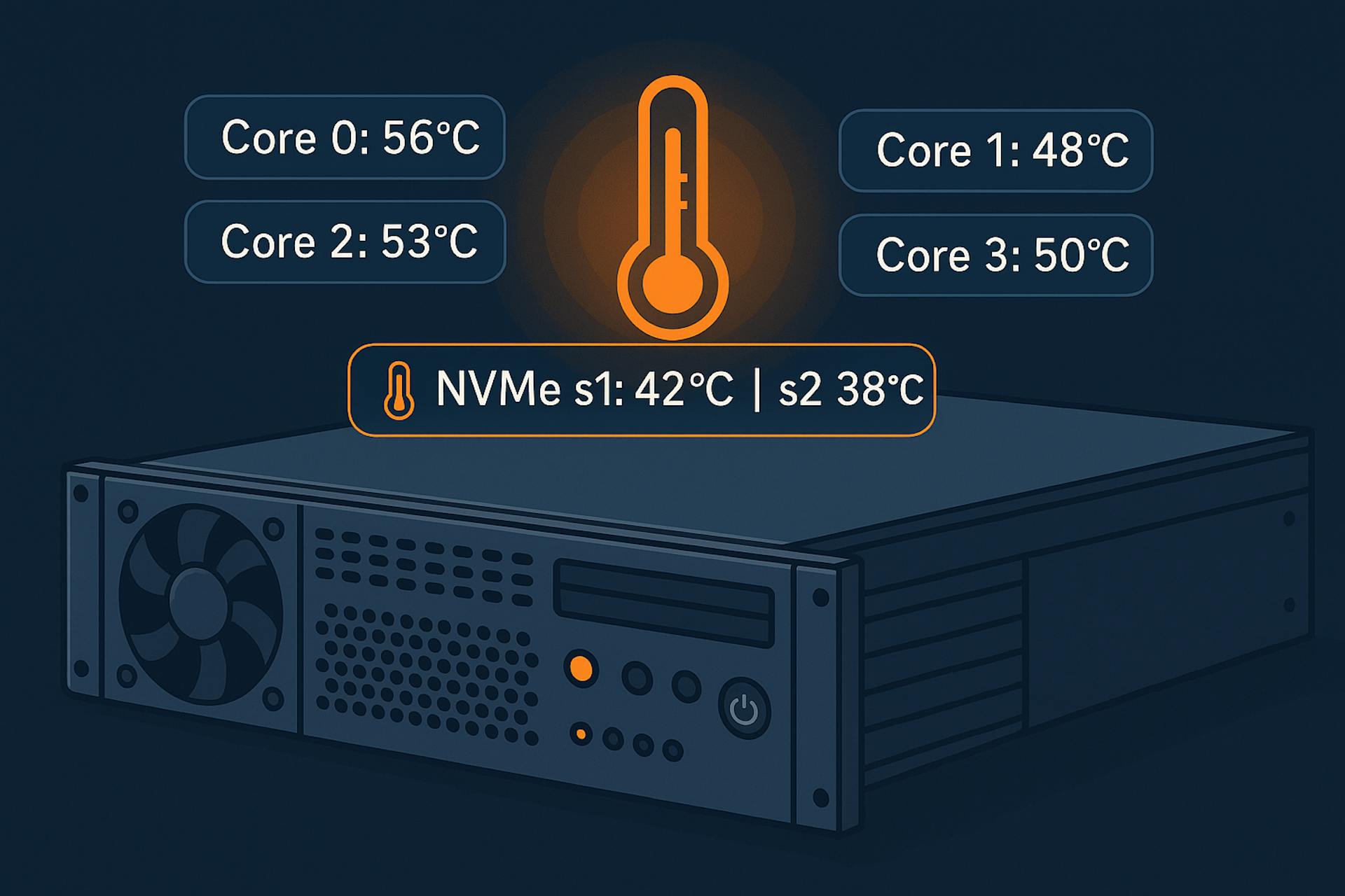 Add Real-time Temperature Monitoring to the Proxmox VE Dashboard ...